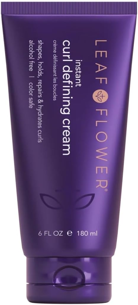 Amazon.com: Leaf & Flower Instant Curl Defining Cream 6 oz : Beauty ...