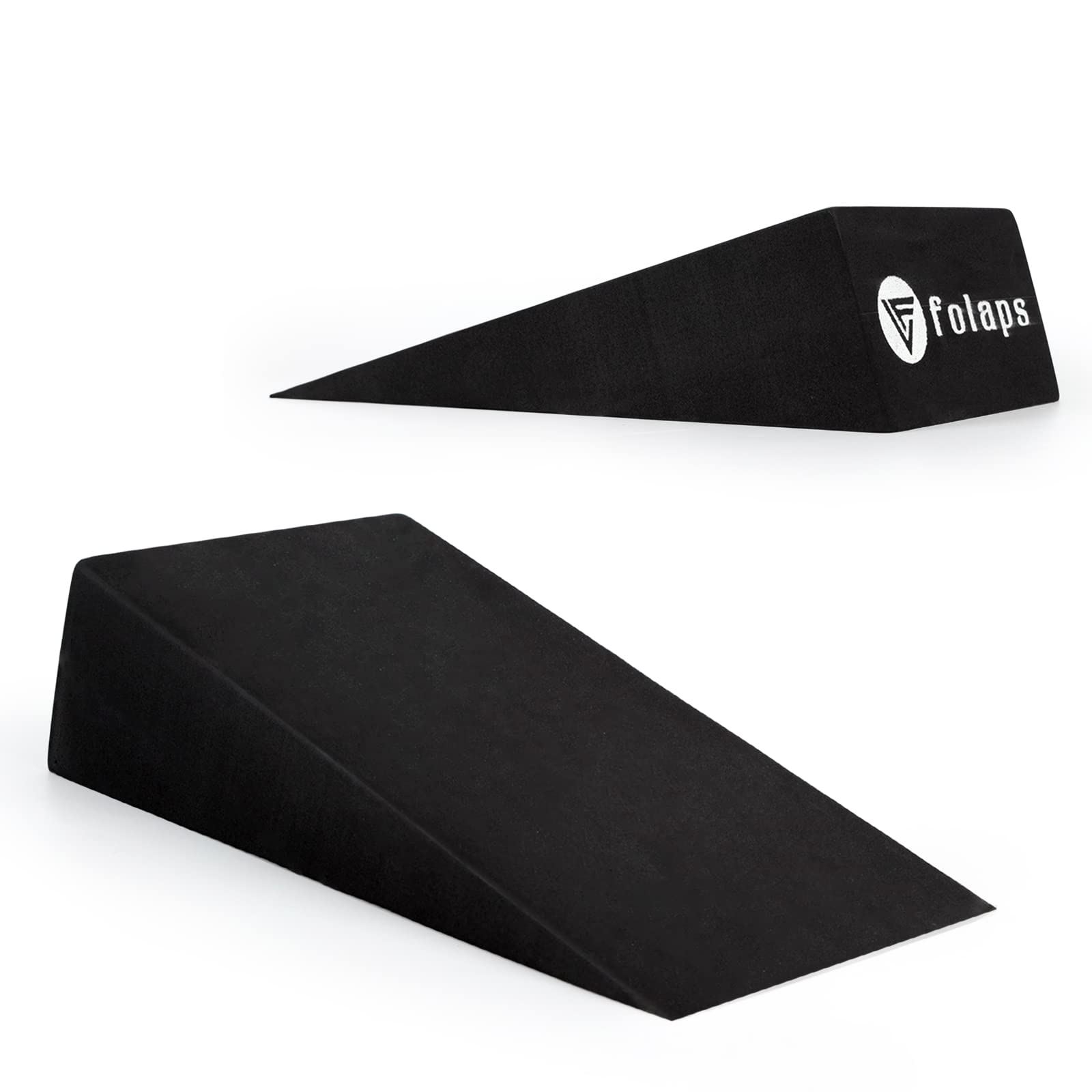 Heel Elevated Slant Board Yoga Foam Wedge, Calf Stretcher Block ...
