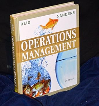 Operations Management: Reid, R. Dan, Sanders, Nada R.: 9780470325049 ...