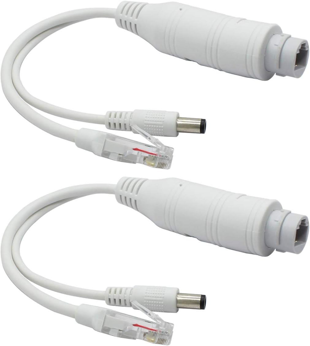 IPCamPower POE Combiner Splitter Adapter, Run 2 IP Cameras on 1 Cable ...