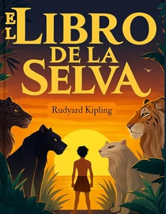 Amazon.com: El Libro de la Selva - Texto original con ilustraciones ...