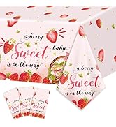 Amazon.com: 170pcs Strawberry Baby Shower Decorations Berry Sweet ...