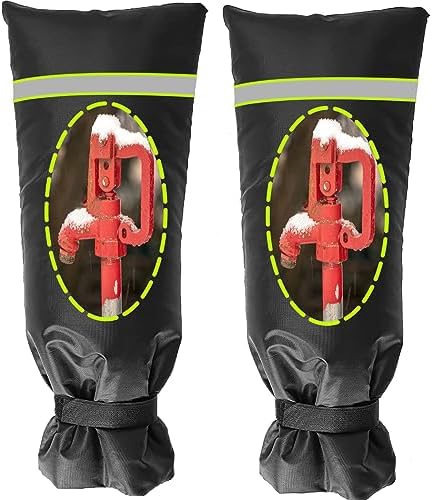 Amazon.com: 2 Pack Outdoor Faucet Covers for Winter, 13" W x 25" H Outside Yard Hydrant ...
