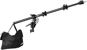 Amazon.com : Impact Adjustable Mid-Range Tripod Boom Arm for Light ...