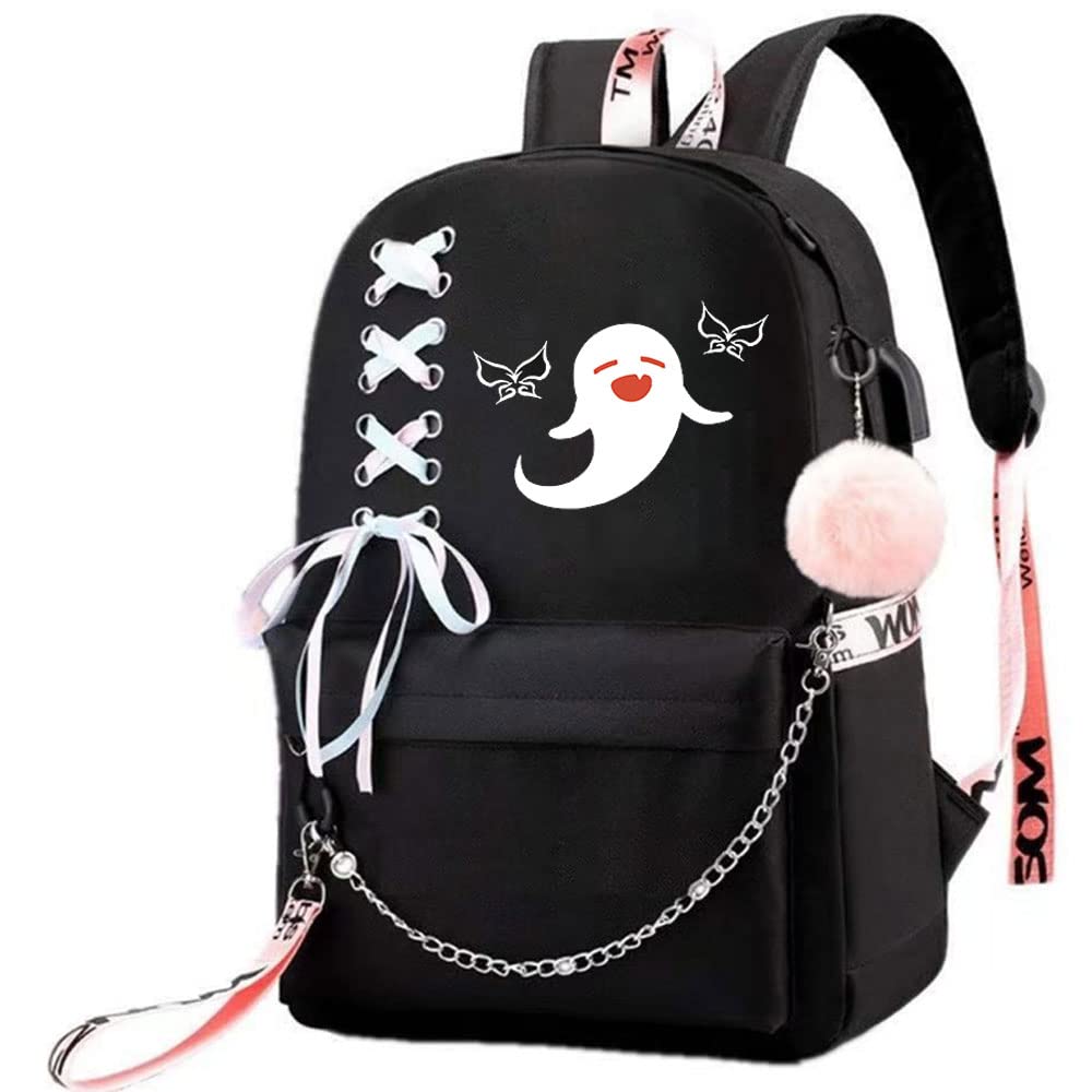 Snapklik.com : Anime Hu Tao School Bag Back To School Backpack Cosplay ...