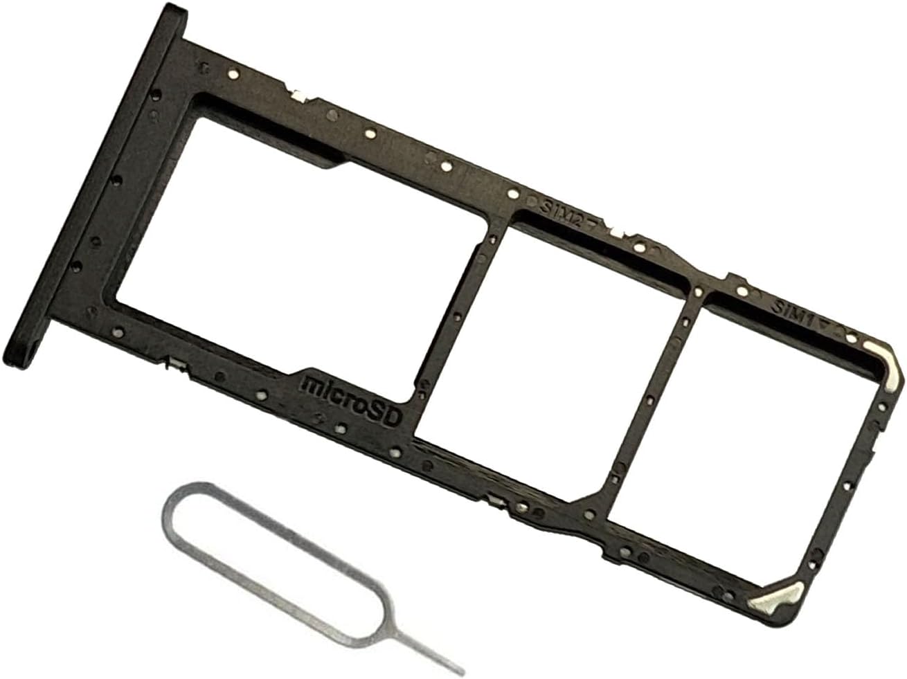 Amazon.com: Galaxy A03s Replacement Dual SIM Card Tray Holder Parts for ...