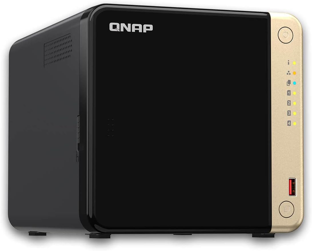 Qnap TS-464-8G | 4-Bay, PCIe Gen3, 2.5GbE Tower NAS : Amazon.com.au: Computers