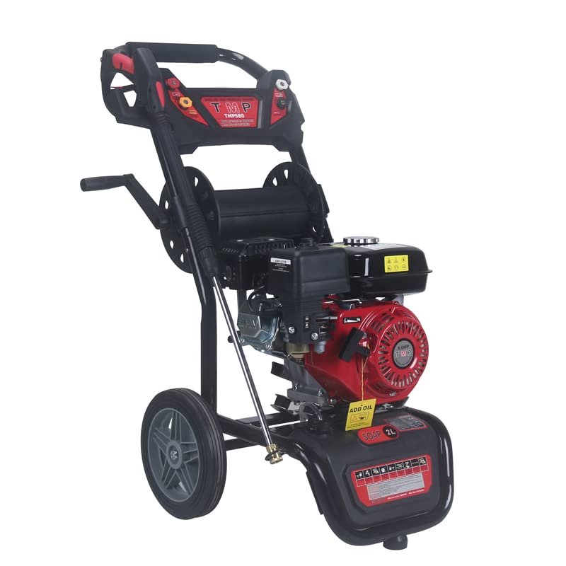 Tmp 4800 Psi High Pressure Water Cleaner Washer Gurney 8Hp Petrol 20M ...