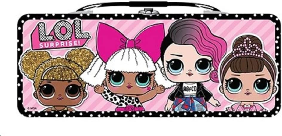 Amazon.com: LOL Surprise Tin Pencil Case with Handle (LOL Surprise ...