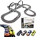 Amazon.com: Slot Racing Car Track Sets 28Ft Electric Powered Race ...