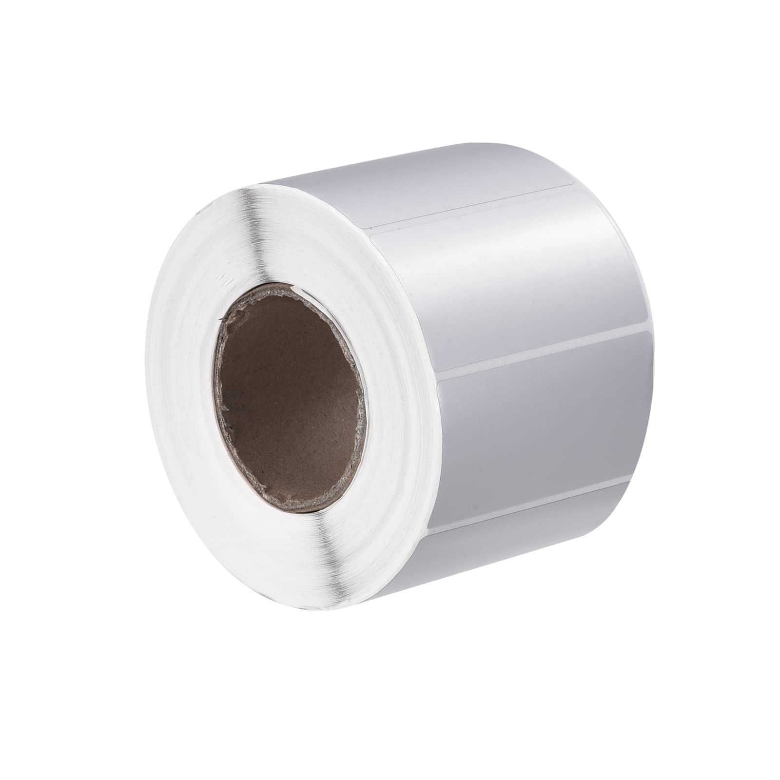 Amazon.com : MECCANIXITY Direct Rectangle Label Sticker Metallic Silver ...