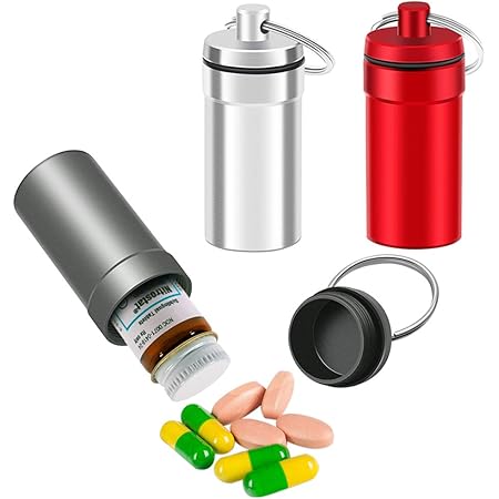 Amazon.com: B NITRO - Nitroglycerin SL Tablets Key Chain Bottle Holder ...