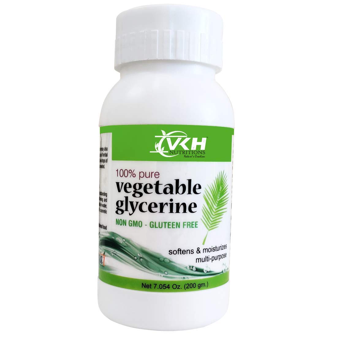VKH Nutritions Vegetable Glycerin 200gm,Pure Edible Glycerin, Food ...