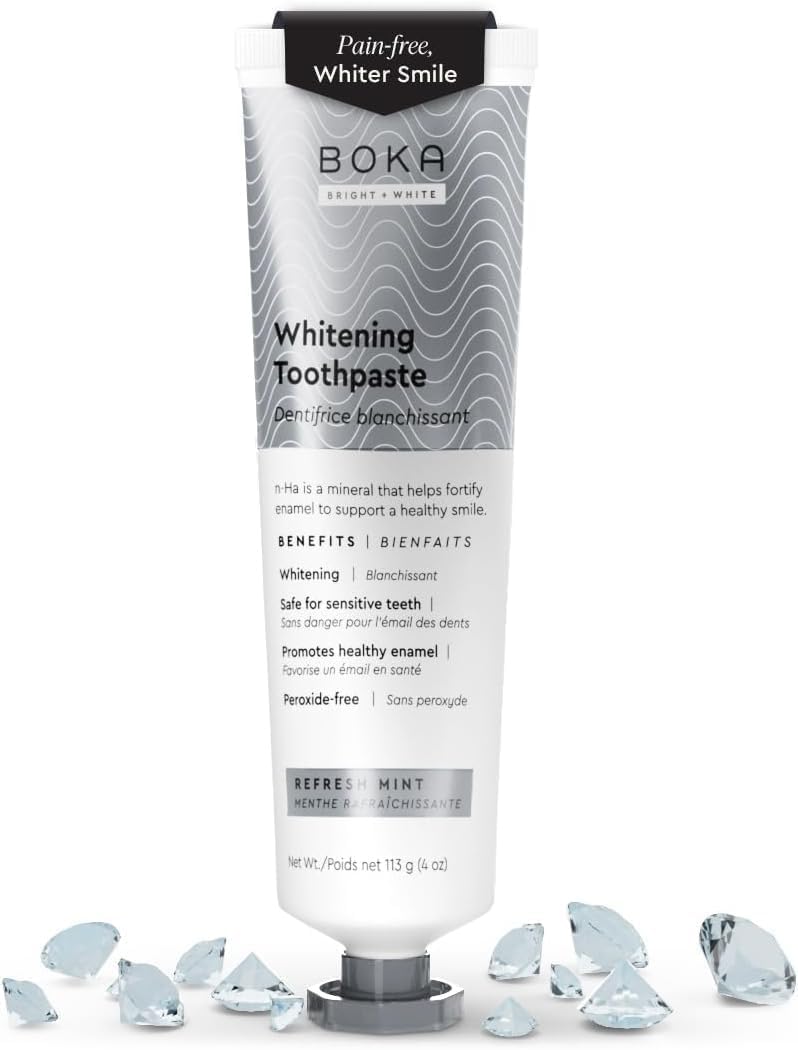 Amazon.com: Boka Whitening Bundle - Nano Hydroxyapatite Refresh Mint ...
