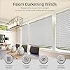 Amazon.com: PowerSellerUSA 1" Vinyl Slats Room Darkening Cordless ...