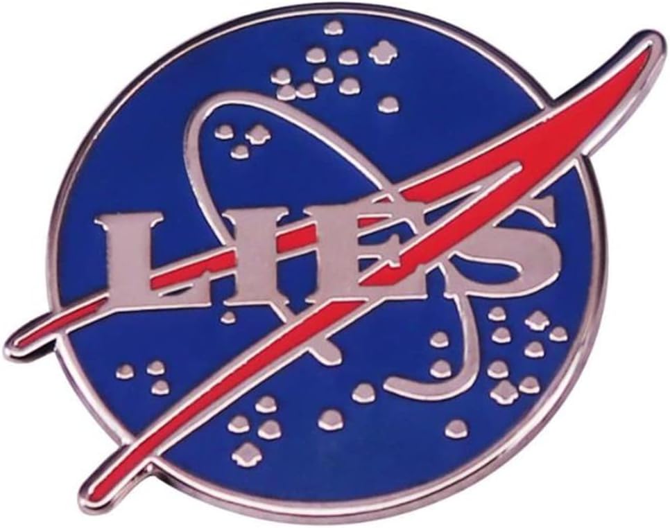 Amazon.com: Space Exploration Logo Enamel Pin Galaxy Star Badge NASA ...
