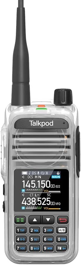Amazon.com: Talkpod A36Plus GMRS Radio HAM Walkie Talkie 512 Channel ...