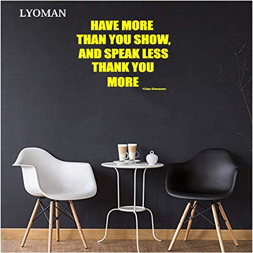 LYOMAN® HAVE MORE THAN YOU SLOW, AND SPEAK LESS THANK YOU MORE ...
