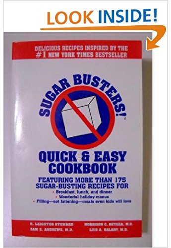 Sugar Busters Quick and Easy Cookbook: H Leighton Steward ...