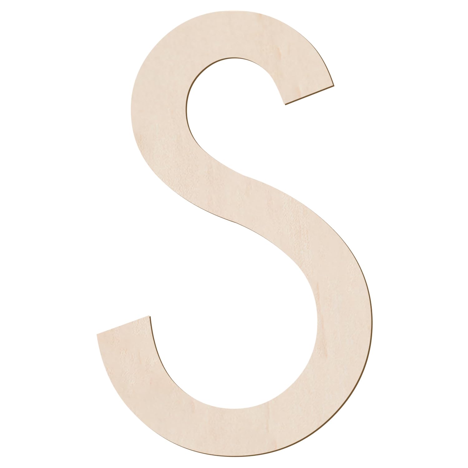 Amazon.com: Wooden Letters 12 Inch 1/4 Inch Thick Wooden Letters S ...