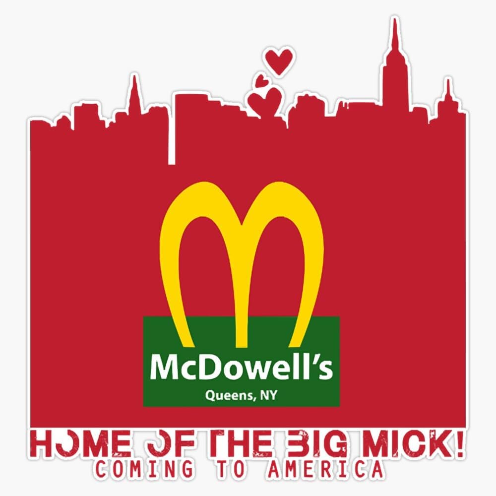 Amazon.com: McDowells - McDonalds Parody Sticker Bumper Sticker Vinyl ...