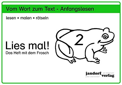 Amazon.com: Lies mal! Heft 2: Vom Wort zum Text - Anfangslesen ...