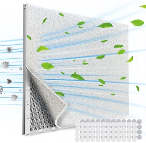 Amazon.com: UBeesize Air Vent Filters, 20" x 120" Cut to Size Air ...