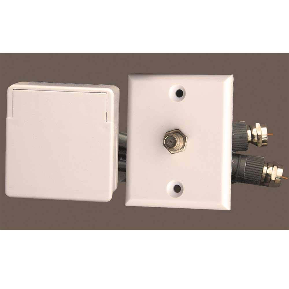 RV Cable TV Inlet Coaxial Cable Connector, 46% OFF