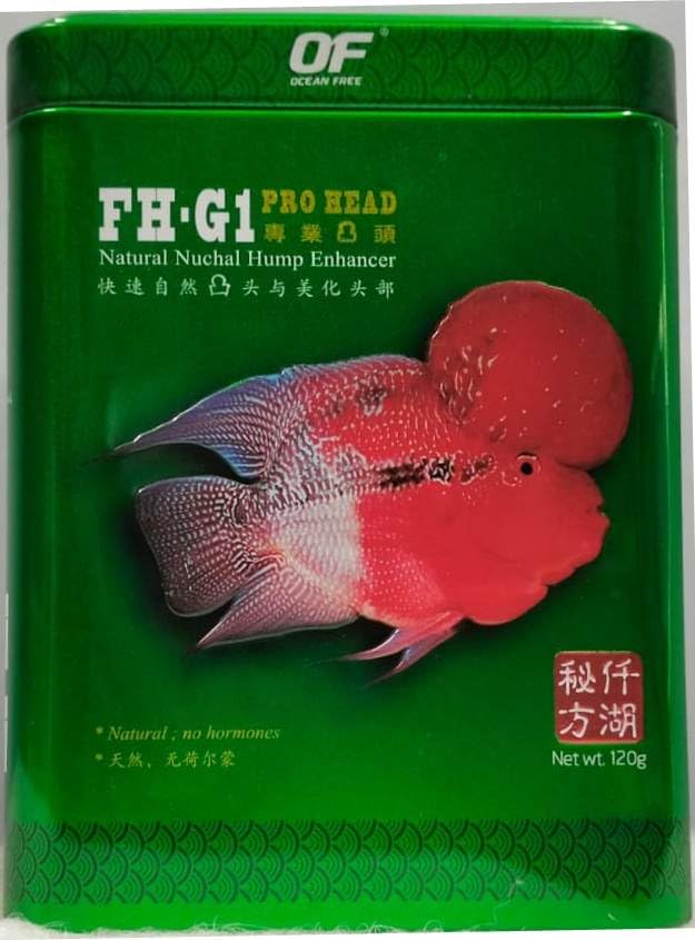 Ocean Free FH-G1 Pro Head 120g, Fish Food for Flowerhorn : Amazon.in ...