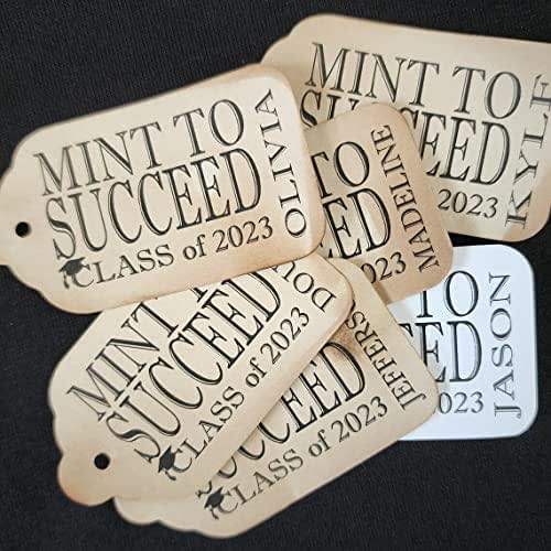 Amazon.com: Mint to Succeed set of 25 Tags (my MEDIUM tag 1 3/8" x 2 1/ ...