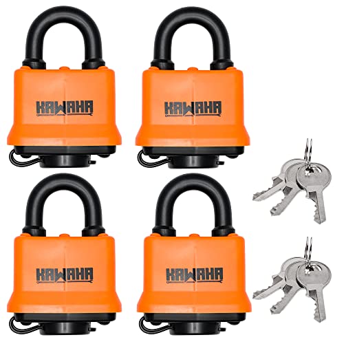 Snapklik.com : KAWAHA 91/40-4P Waterproof Laminated Padlocks