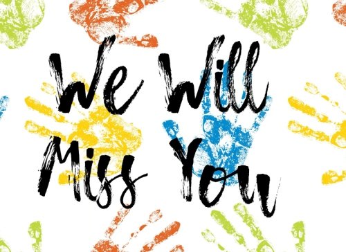 We Will Miss You: Guest Book: Creations, Sugar Love: 9781981255962 ...