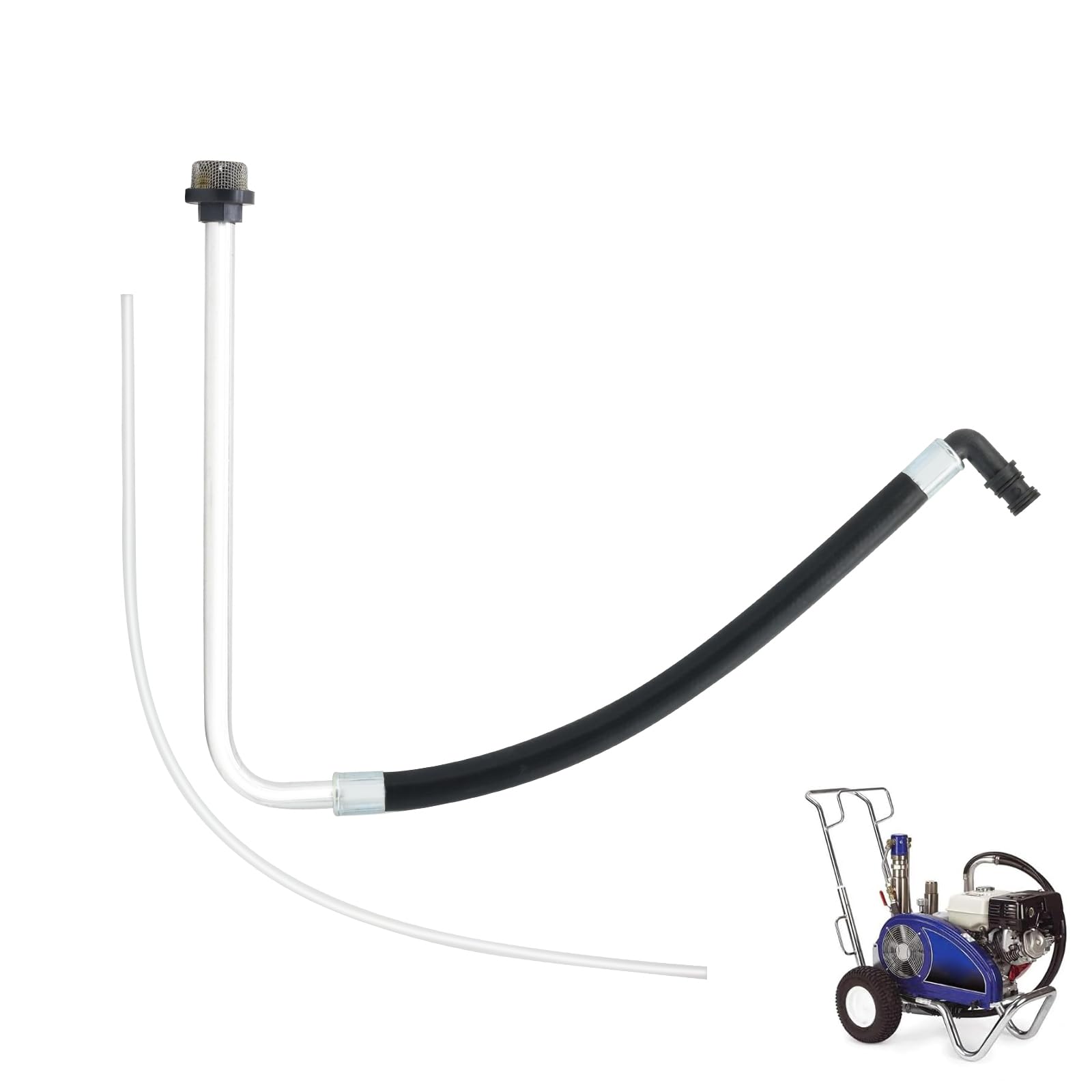 Amazon.com: 2024 New Polished Stainless Steel Suction Tube And Reflux ...