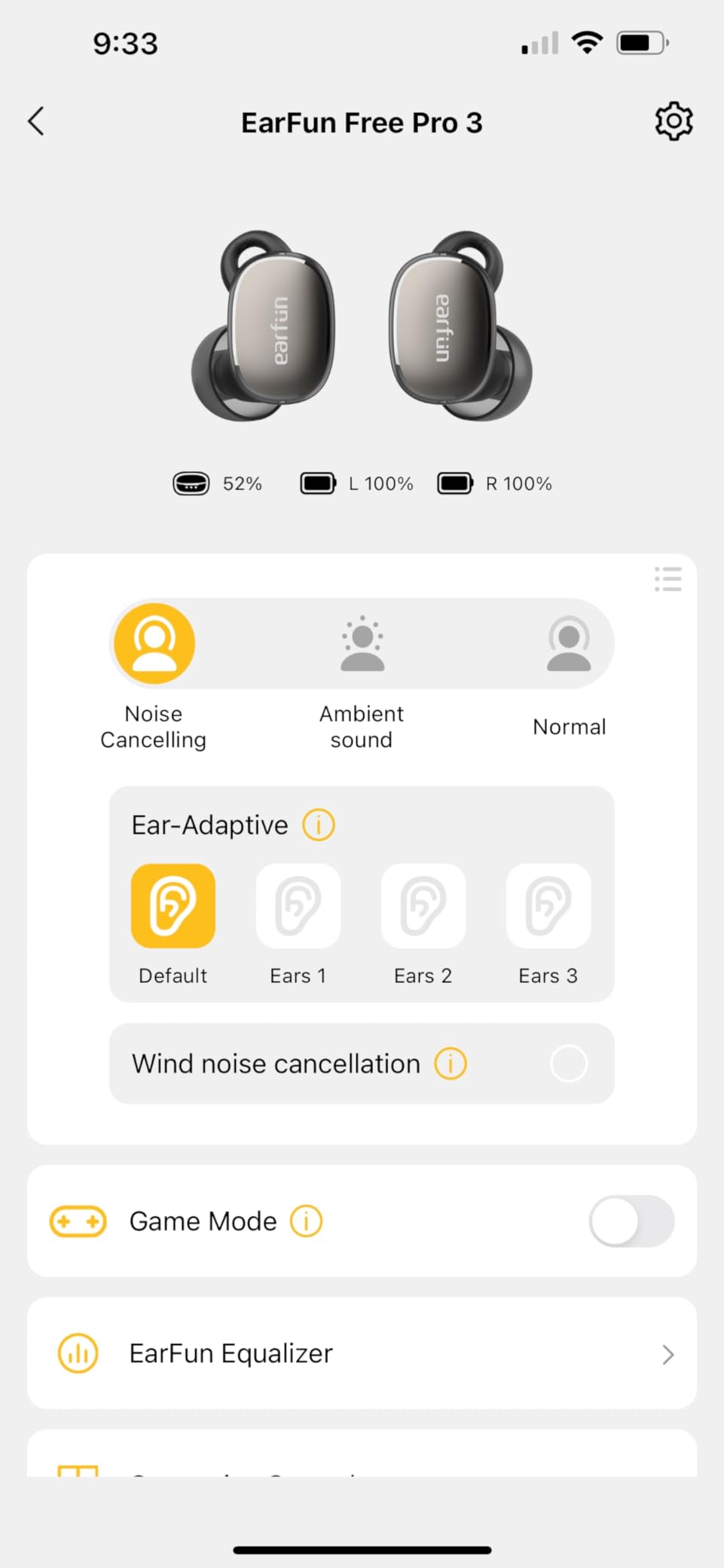 $12/mo - Finance EarFun Free Pro 3 Noise Cancelling Wireless Earbuds ...
