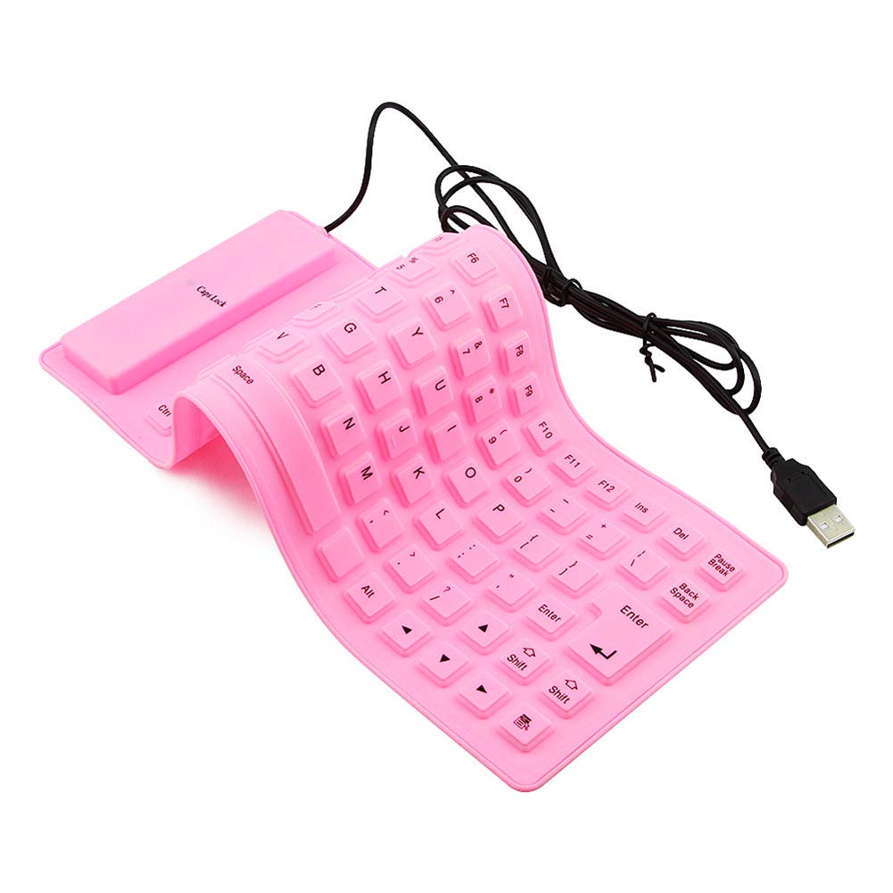Amazon.in: Buy Foldable Silicone Keyboard, USB Wired 85 Keys Waterproof ...