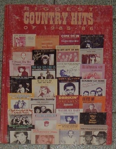 Biggest Country Hits Of 1985-86 [Songbook]: Warner Brothers: Amazon.com ...