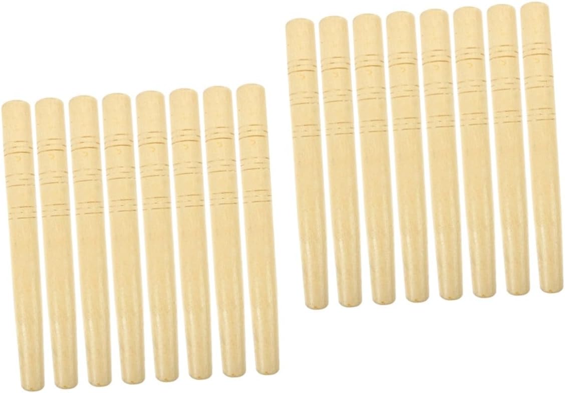 16 Pcs Farm Implement Wooden Handle Garden Hoe Wood Handle Hoe Wooden Handle Garden