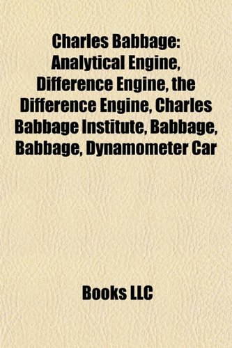 Charles Babbage : LLC, Books: Amazon.fr: Livres