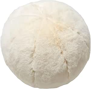 Sphere Pillow Plush Round Ball Throw Pillows 30cm Solid Color Soft Cute ...