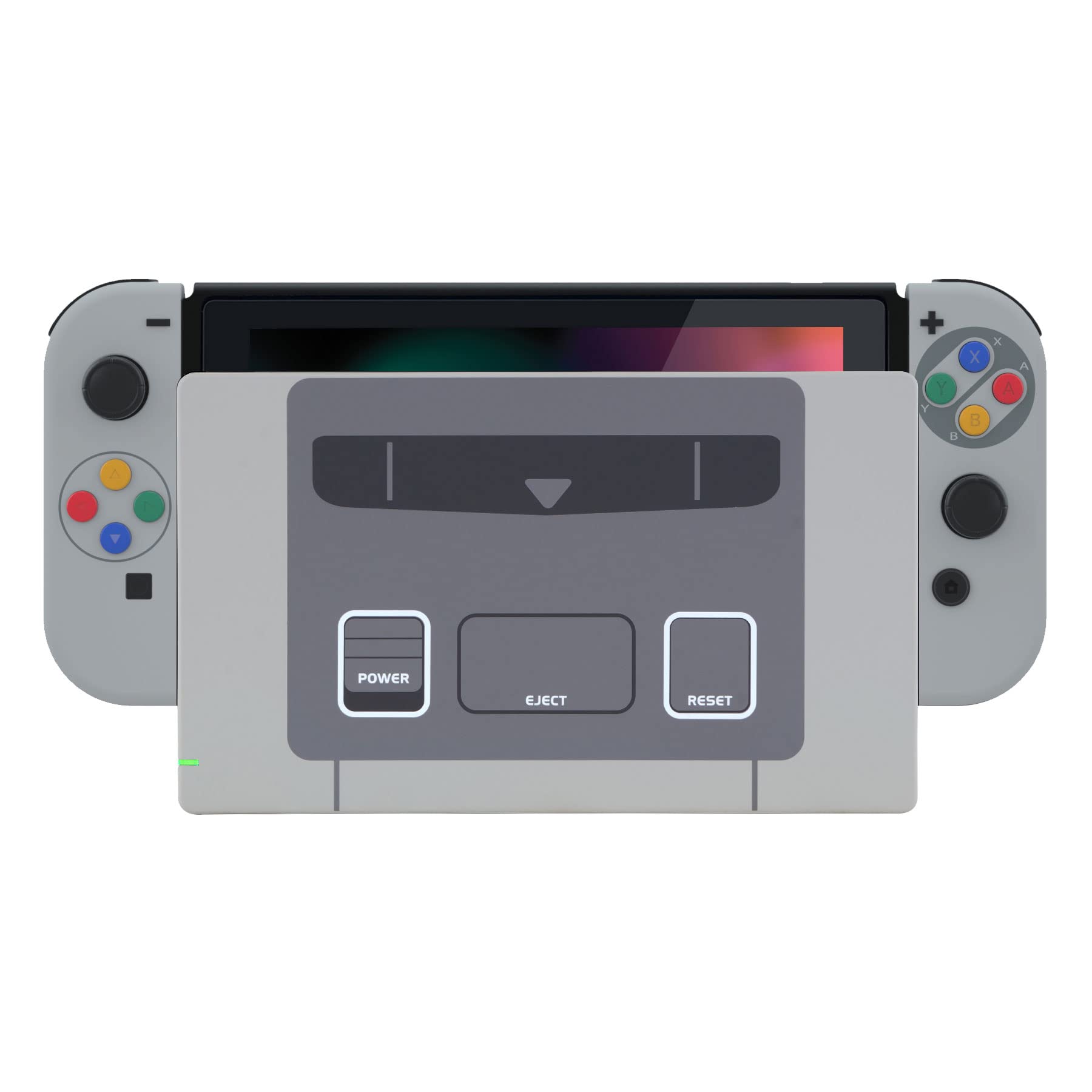 Amazon.com: eXtremeRate SFC SNES Classic EU Style Soft Touch Joycon ...