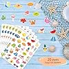 Amazon.com: Lucleag 700 PCS Summer Stickers for Kids, Cute Tropical ...