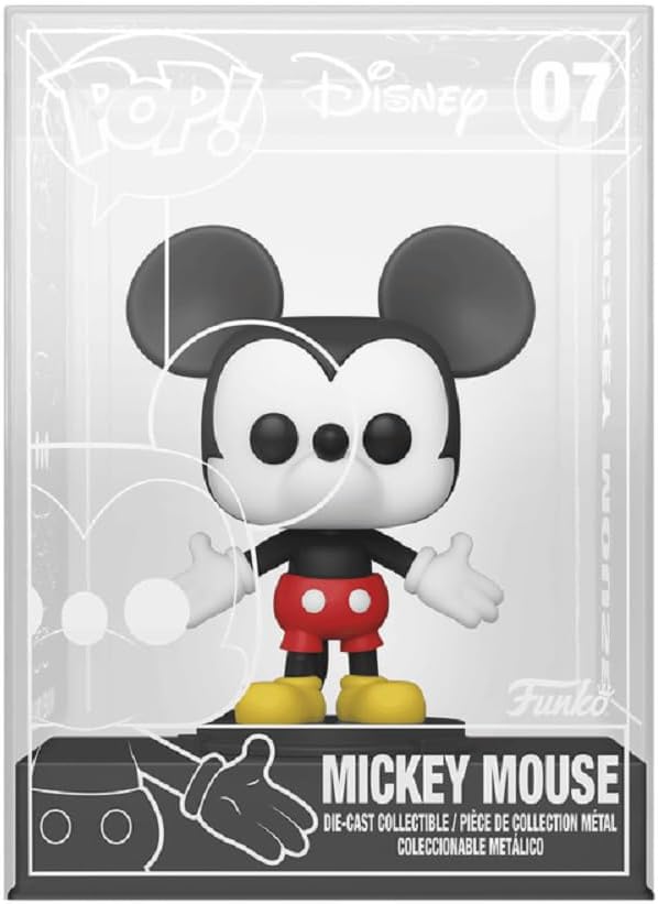 Funko Pop! Die-Cast: Disney - Mickey Mouse Shop Exclusive, Figures ...