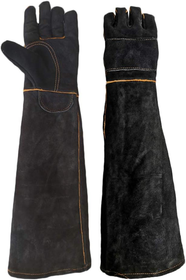 Bite Proof Animal Handling Gloves - Bird Handling Gloves - Reinforced ...