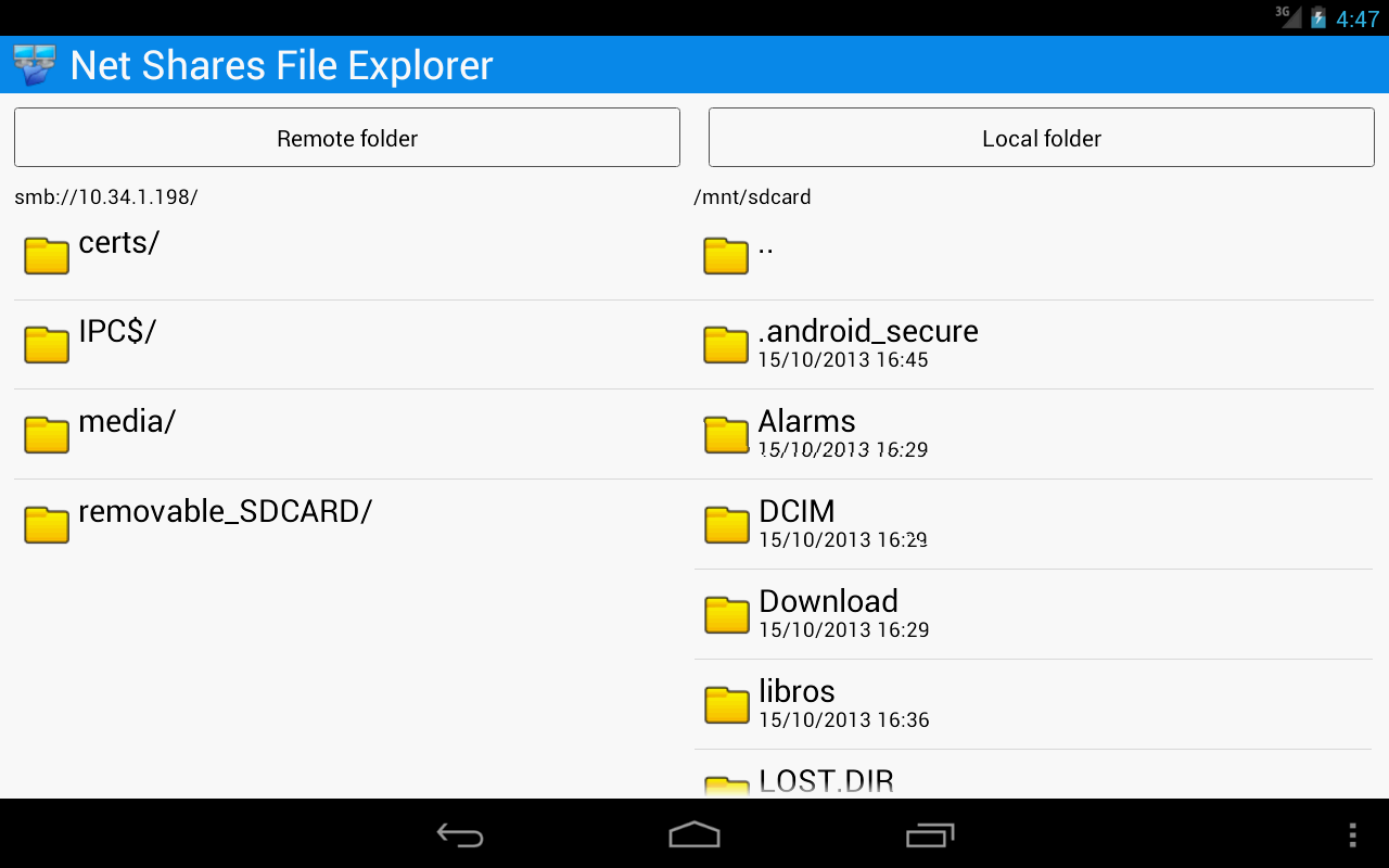 Net Shares File Explorer - App on Amazon Appstore