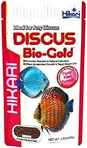 Hikari Tropical Discus Bio-Gold Aquarium Fish Food Pellet, 80 G| For ...