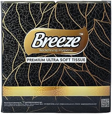BREEZE 2-Ply Ultra Soft Tissue Multipurpose Sheets - Pack of 6 (2 ...