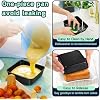 Homikit 6 Inch Square Cake Tin Set of 2, Stainless Steel Small Cake ...