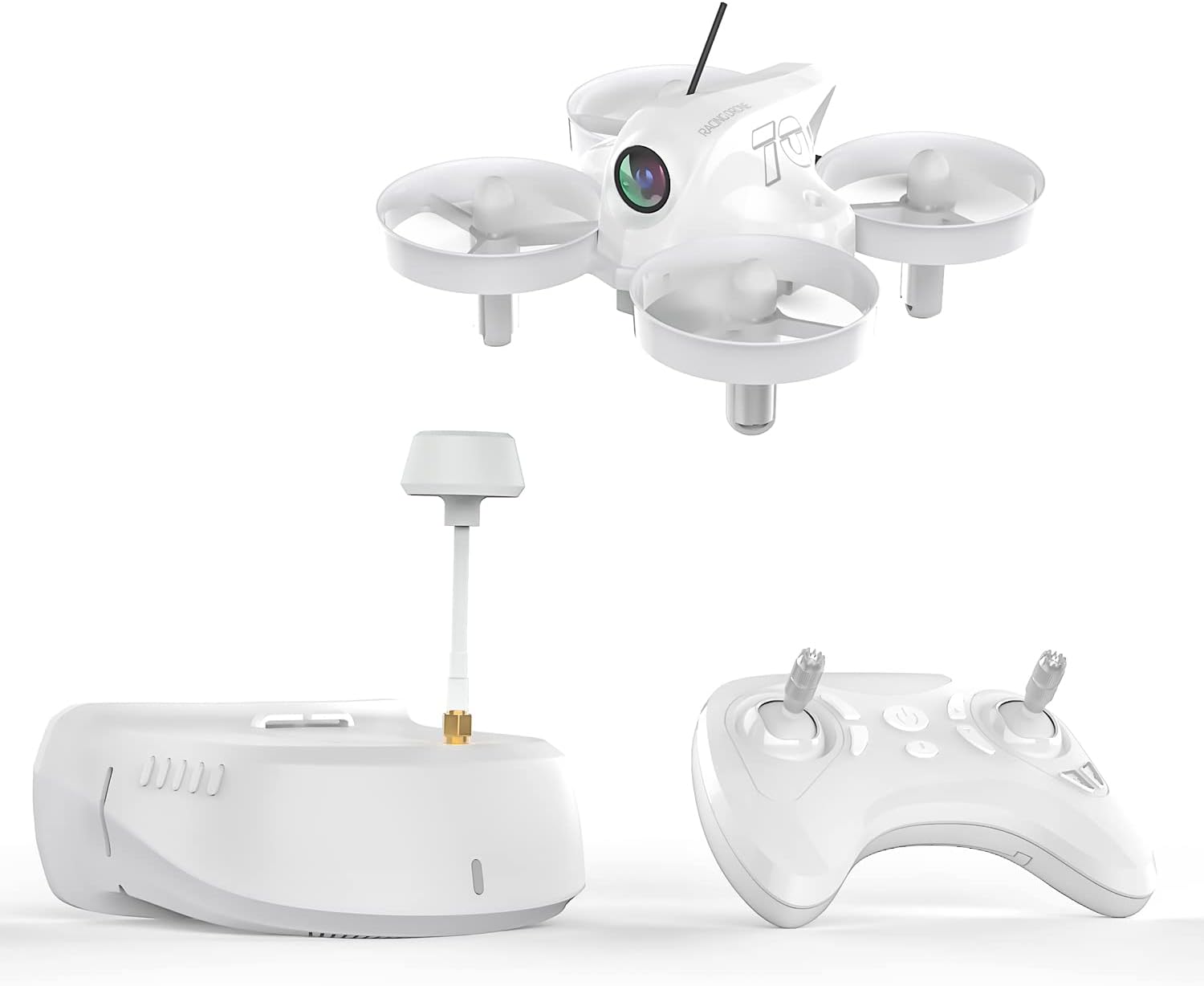Amazon.com: Tiny Hawk RTF Micro Indoor Racing Drone with FPV Goggles ...