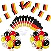 Amazon.com: 54 Pcs German Party Decorations Set 2 Germany Flag Banners ...