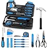 Amazon.com : 39 Piece Basic Home Tool Set Household Tool Set General ...